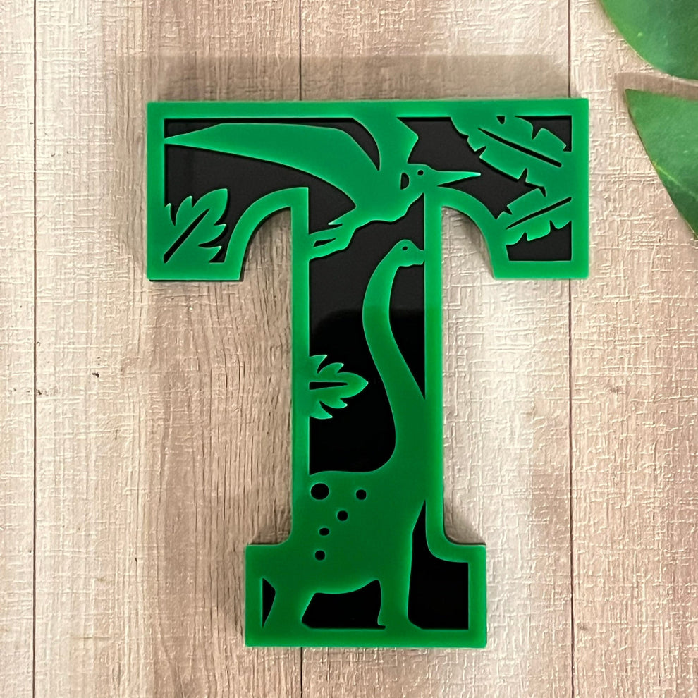 Dinosaur Themed Wall Letters for Jurassic Fun – Webster Enterprises
