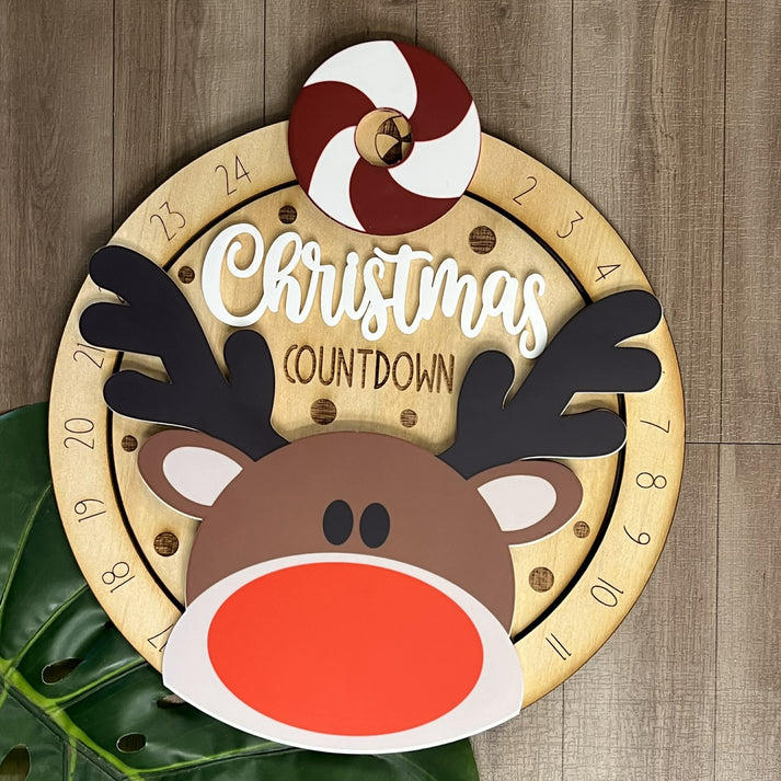 Rudolph Christmas Countdown Calendar – Webster Enterprises